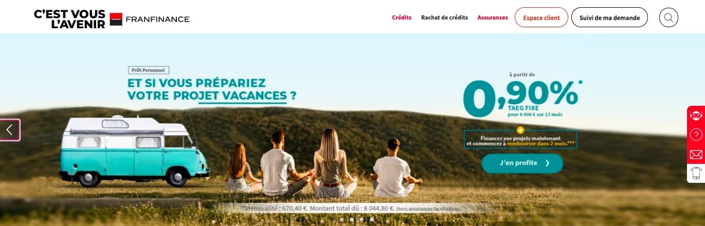 FranFinance Avis : A lire avant d'y faire un crédit