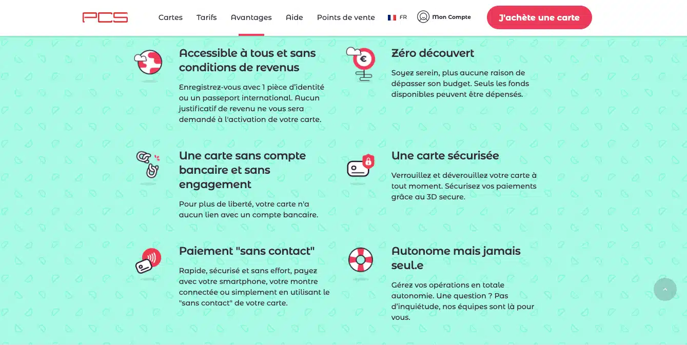 Carte PCS Avis : A lire avant d'y souscrire une carte