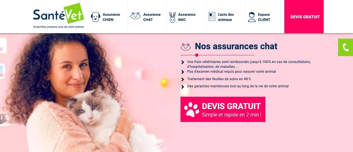 Assurance Chat Pas Cher : dès 2,29 € / mois