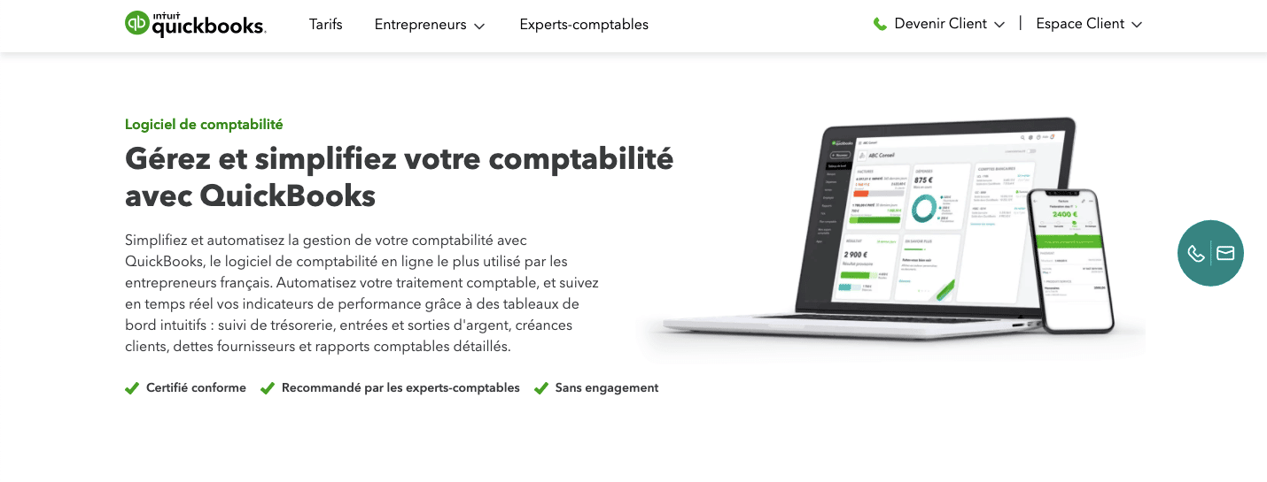 Quickbooks avis : À lire avant de Souscrire