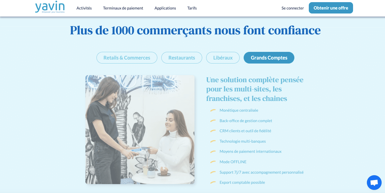 Avis Yavin : le test complet du Terminal de Paiement