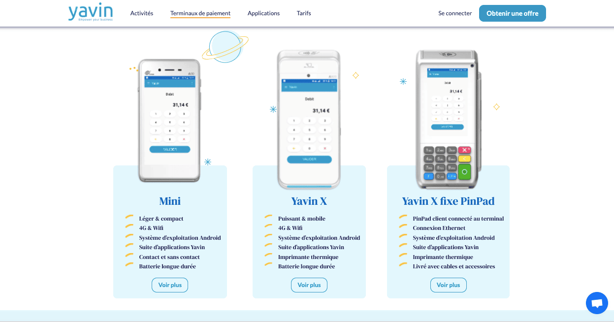 Avis Yavin : le test complet du Terminal de Paiement